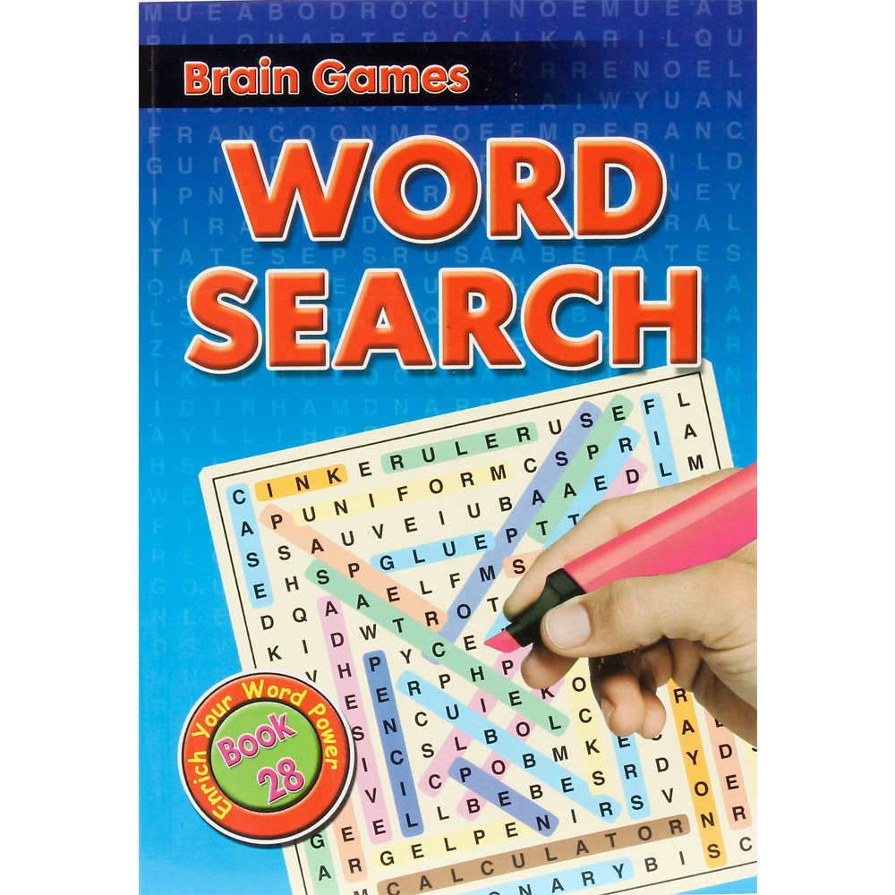 WFG Puzzle Book Word Search (Brain Game) 494-X/2070