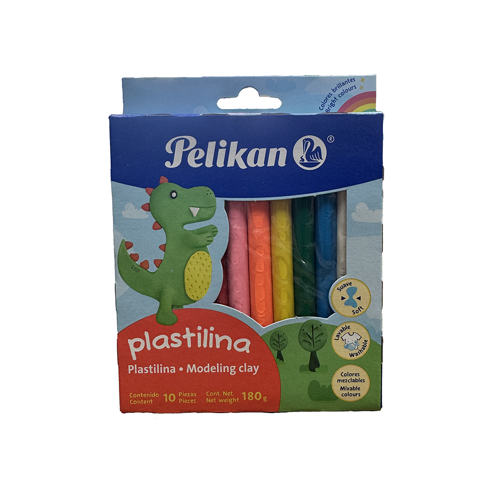 Pelikan Modelling Clay 10 Assorted Sticks 211120