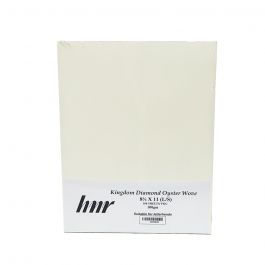 HNR Kingdom Paper 8 1/2 x 11 Letter Size 100gsm Oyster Wove