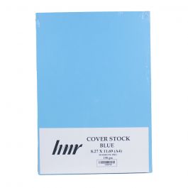 HNR Cover Stock Paper A4 Blue 190gsm 1100758
