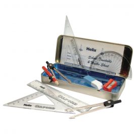 Helix Oxford Maths Set 9pc BLUE B35009