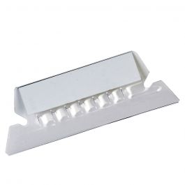 Oxford Plastic Tab with label inserts #94200 ea-pk/25