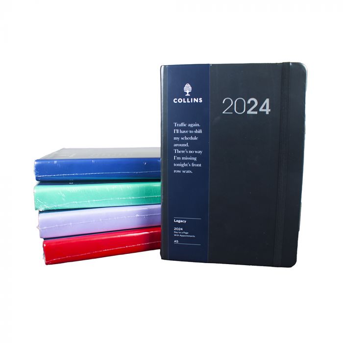 2024 DIARY Collins LEGACY A5 Day to Page Appts (CL51)