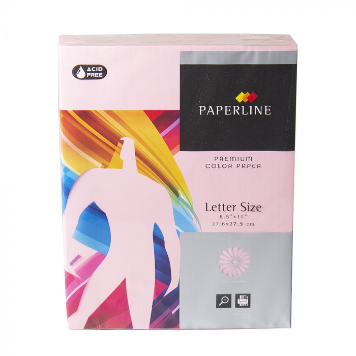 Photocopy paper Paperline Pink 75gm L/Size