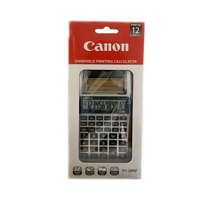 Canon Calculator Palmsize Printing P1-DHV-3